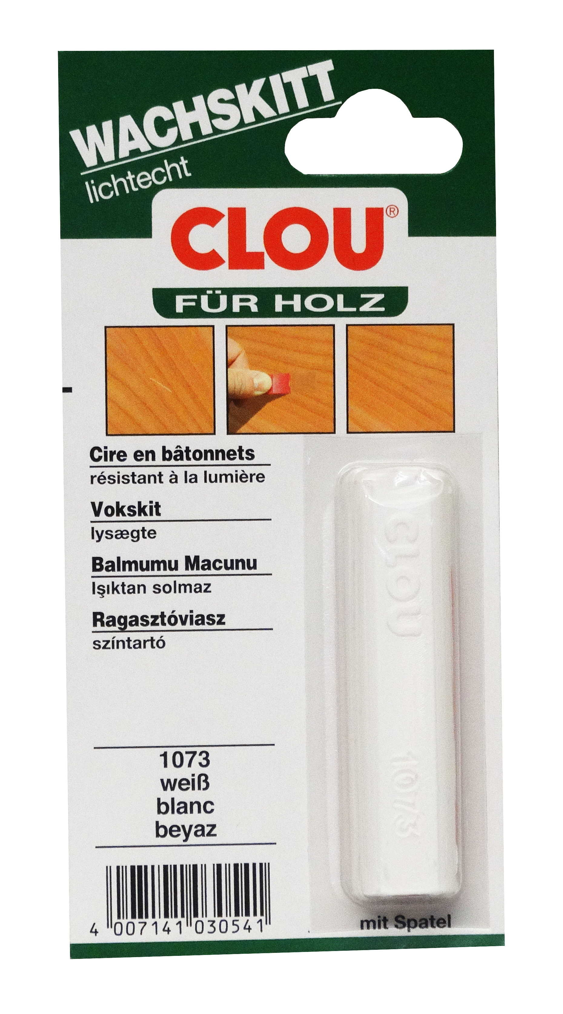 Clou Wachskitt Erle 1352 - Farben, Lacke & Öle - Luhmann Holzhandel GmbH